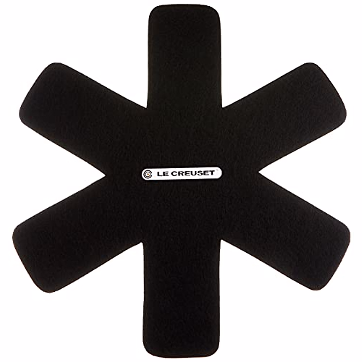 Le Creuset Felt Pan Protectors, Set of 3, 16" Diameter, Black