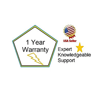 EfficientV 36V Replacement Charger for Black Decker ETPCA-P360080U 90547460/90604959 Lawnmower Models SPCM1936 CM1936 CM1836 RB3612 RB3610