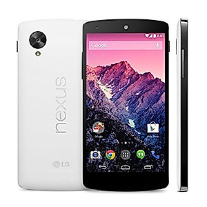 LG Nexus 5 D820 16GB Unlocked GSM 4G LTE Quad-Core Android Smartphone w/ 5" True HD IPS+ Multi-Touchscreen -White