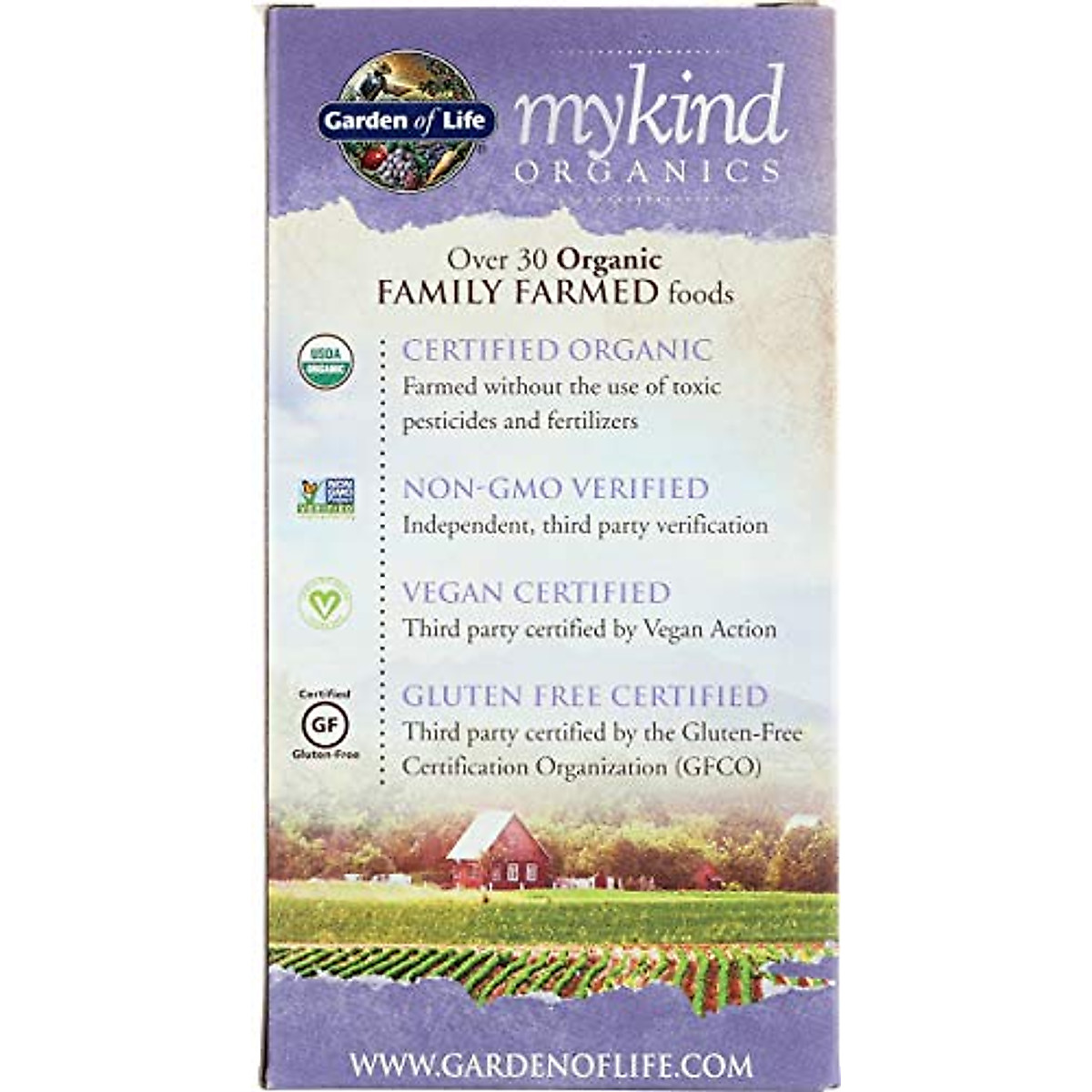 Garden Of Life Organic Mykind Prenatal Multivitamin, 108 CT