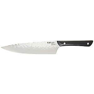 kai PRO Chef's Knife 8”, Thin, Light Kitchen Knife, Ideal for All-Around Food Preparation, Authentic, Hand-Sharpened Japanese Knife, Perfect for Fruit, Vegetables, and More, From the Makers of Shun