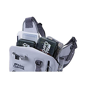 Abu Garcia One Shoulder Bag, Waterproof, Charcoal, Fishing