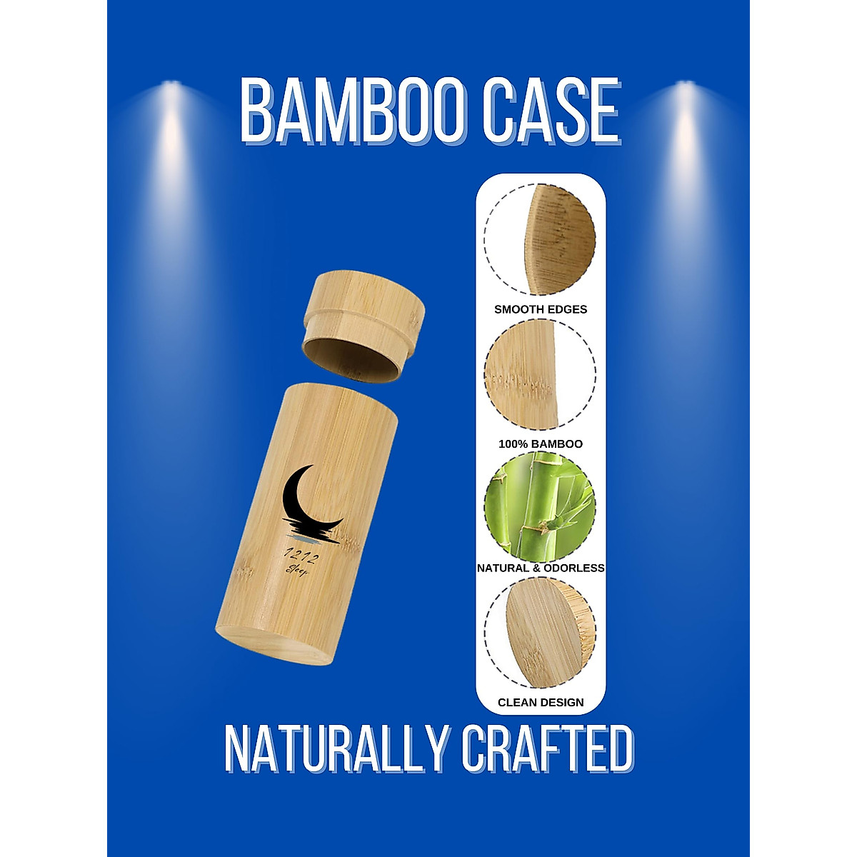 Blue Light Blocking Glasses and Wood Case - UV Protection Sunglasses with Anti-Glare Coating - Ideal for Computer Work, Gaming, and Night Driving - Reduce Eye Strain and Improve Sleep for Adults