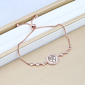 KEYCHIN Funny Owlbert Bracelet Owlbert Fans Gifts The Owl Home Jewelry (Owlbert Br-RG)