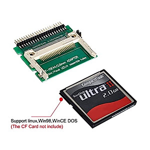 chenyang CF Compact Flash Merory Card to 2.5" 44Pin IDE Hard Disk Drive HDD SSD Adapter for Laptop