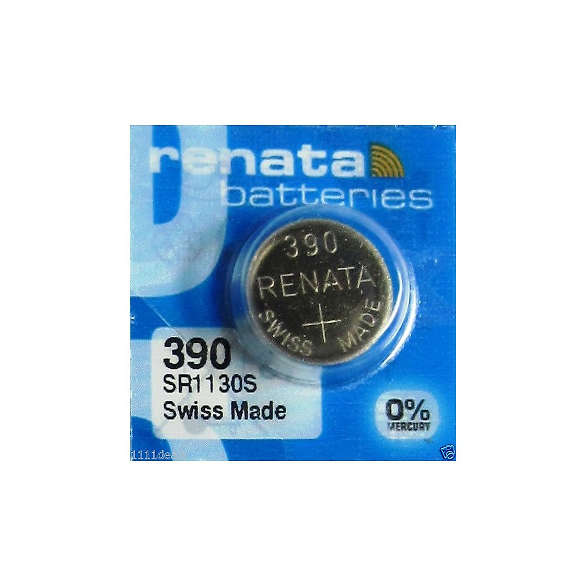 Renata 390 Silver Oxide 1.55v Watch Battery (Sr1130Sw)