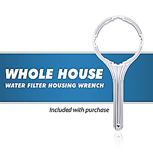 APEC Water Systems CB1-SED20-BB Whole House Sediment Water Filter 20" Home Filtration System