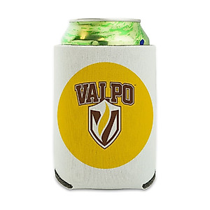 Valparaiso University Primary Logo Can Cooler - Drink Sleeve Hugger Collapsible Insulator - Beverage Insulated Holder