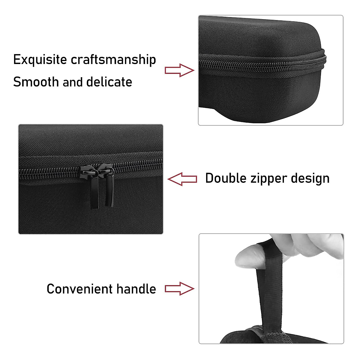 iEago RC Drone Case + Controler Compact Case for DJI Mini 4K/Mini 2 SE/Mini 2, Portable Small Case Storage Bag for DJI Mini 4K Accessories