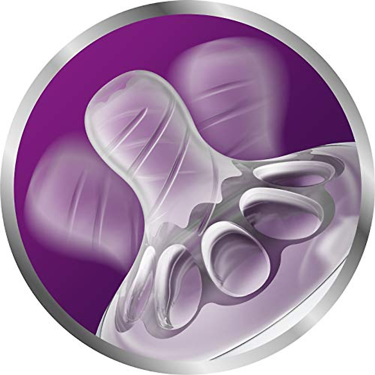 Philips Avent Natural Baby Bottle Fast Flow Nipple, 6M+, Flow 4, SCF654/43, (Pack of 4)