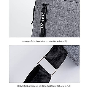 Waterproof Strap Bag Crossbody Backpack with USB Hole with Headphone Hole Strap Backpack Multipurpose Crossbody Shoulder Bag