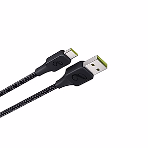 InfinityLab InstantConnect USB-A to USB-C - Charging Cable for USB-C Devices - Black, 5 feet