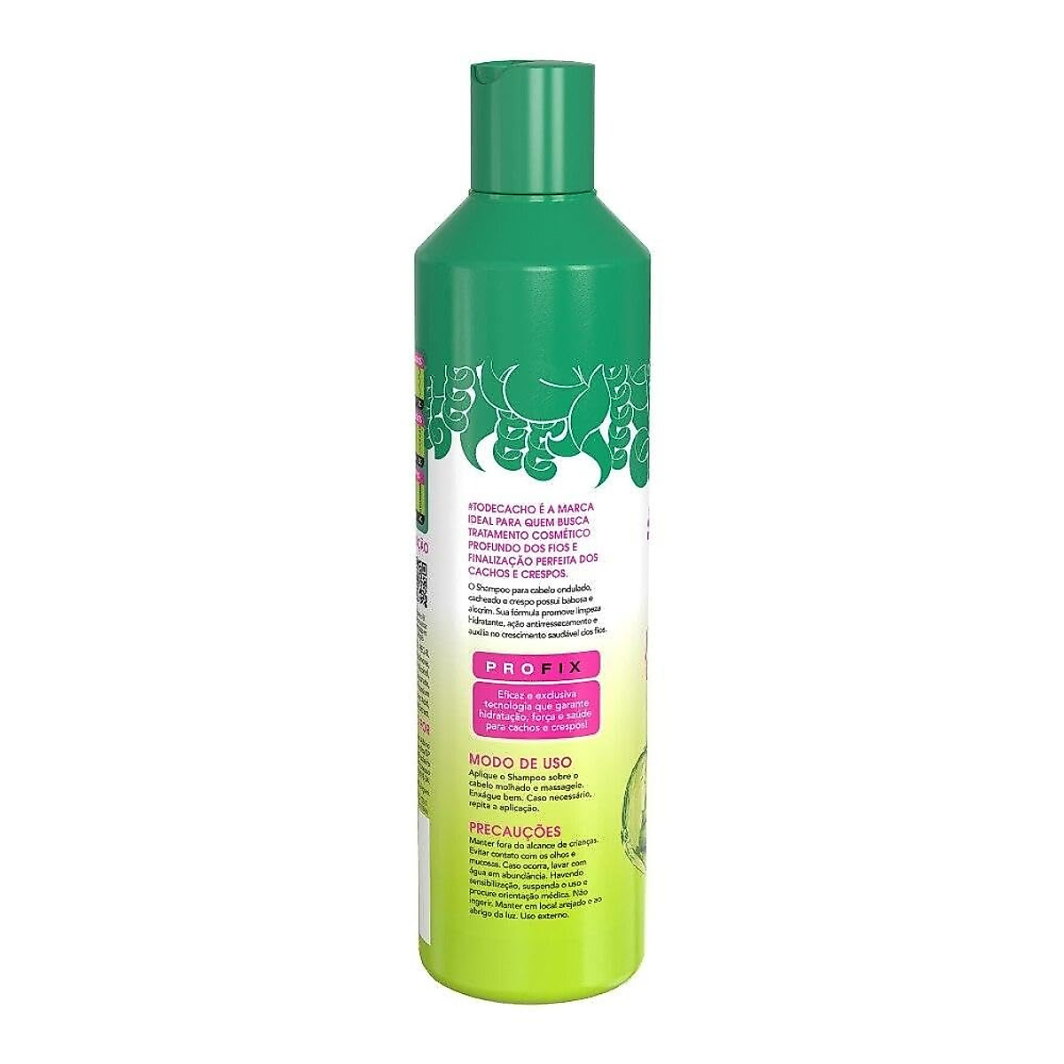 Salon Line Linha Tratamento (#ToDeCacho) Shampoo de Babosa (Limpeza Poderosa) 300 Ml Treatment (#IHaveCurls) Collection - Powerful Cleansing Alove Vera Shampoo 10.14 Fl Oz