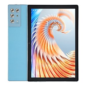 Pomya 10.1 Inch FHD Tablet, S30 Pro 1960x1080 Tablet with Dual Band WiFi for Android12, 8GB RAM 256GB ROM, 7000mAh Octa Core Calling Tablet with Dual Camera for Home Office