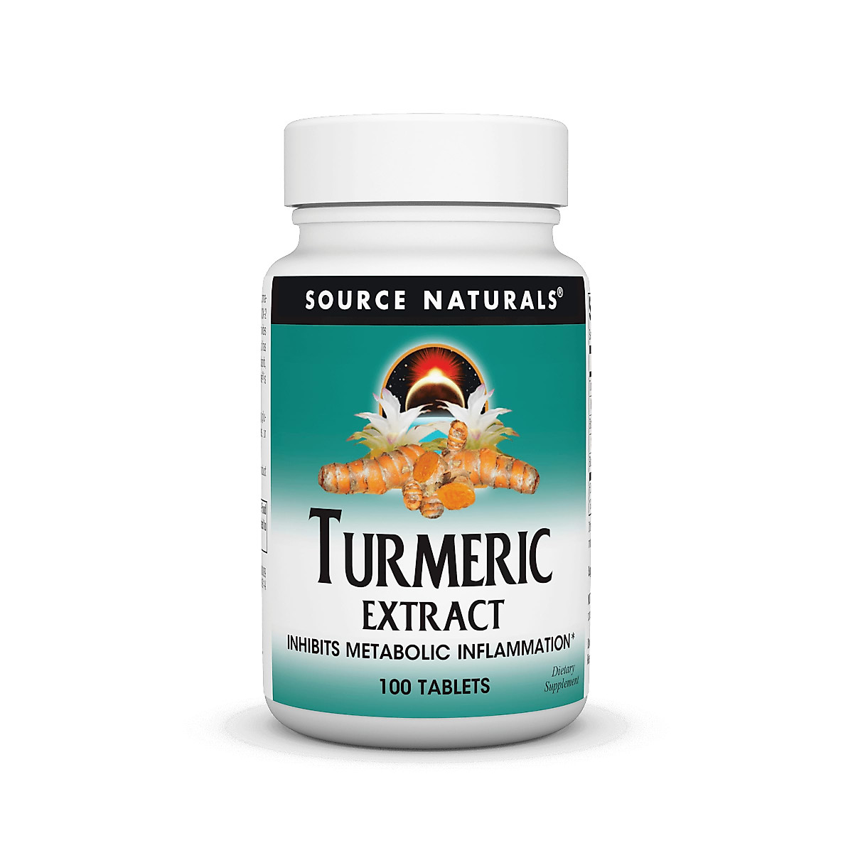 Source Naturals Turmeric Extract - Supports Healthy Inflammatory Response* - 100 Tablets