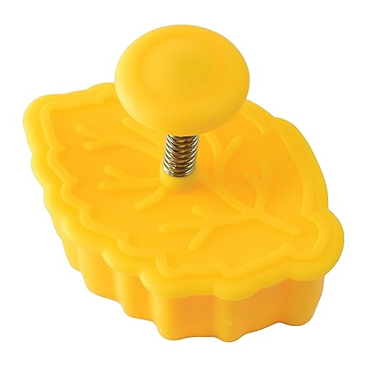 R&M International 0 Leaves 2" Pastry/Cookie/Fondant Stampers, Leaves and Acorn, 4-Piece Set Silver