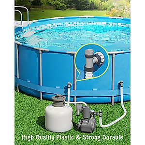 SHAPON Plunger Valve Compatible with Intex Pool Parts and Accessories, On/Off Plunger Valve Replacement for Above Ground Swimming Pool and Pool Filter Pump (2 Pack)