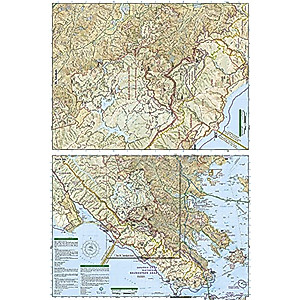 Mount Tamalpais, Point Reyes Map (National Geographic Trails Illustrated Map, 266)