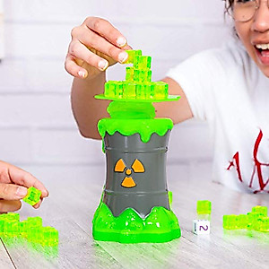 Meltdown Family Game -- Add Cubes Without Letting Them Fall! -- Ages 7+