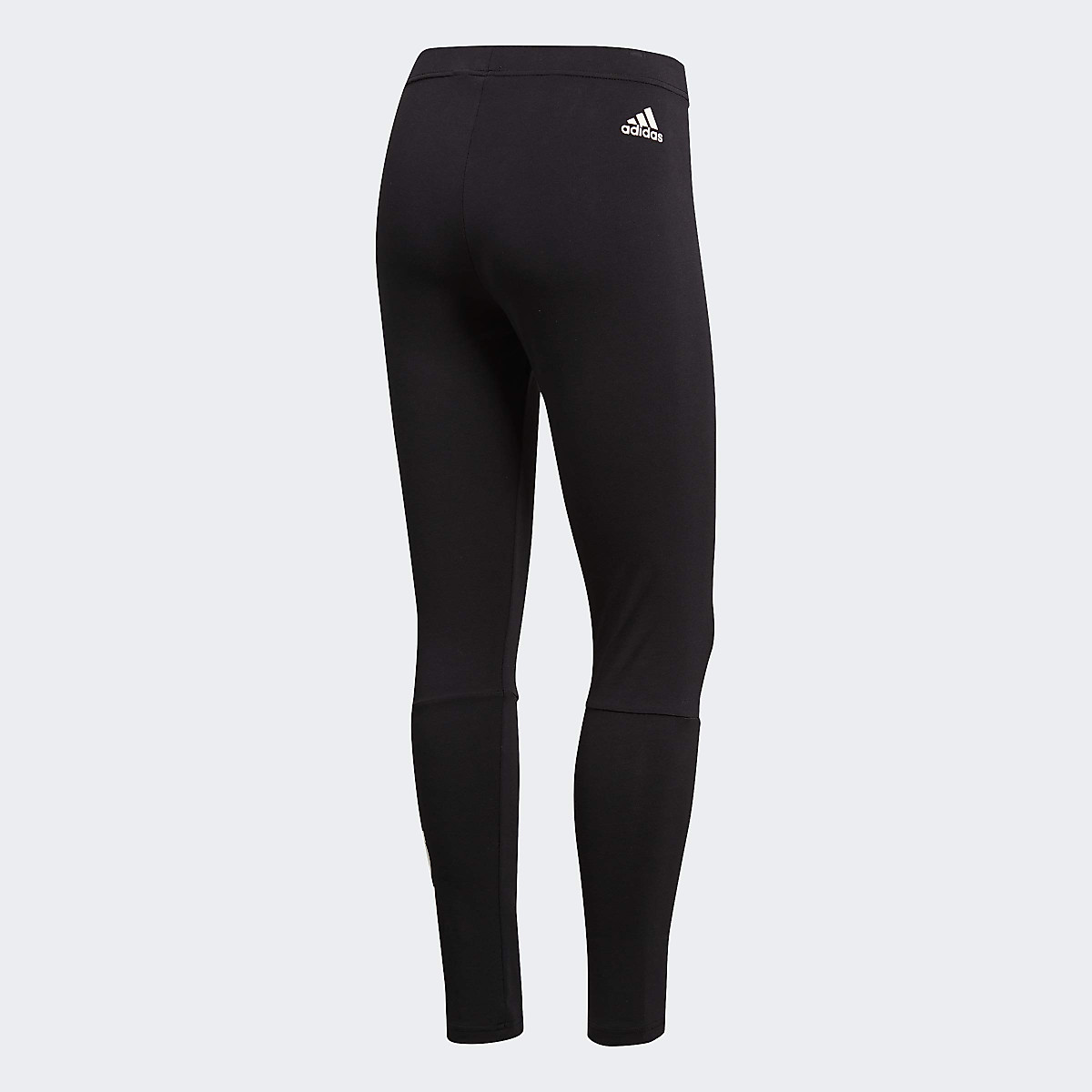 adidas womens Linear Leggings Black/White Large