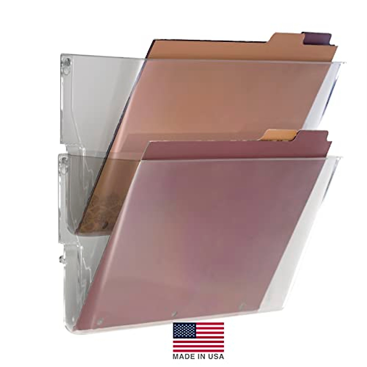 OIC Officemate Wall Mountable Space-Saving Files (OIC21404)