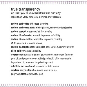 Grab Green Baby Laundry Detergent Pods, 50 Count, Dreamy Rosewood, Plant and Mineral Based, Formulated to Tackle Growing Baby (5 Months and Older) Laundry Stains