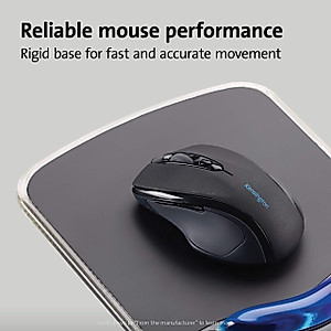 Kensington Duo Gel Mouse Pad with Wrist Rest - Blue (K62401AM)