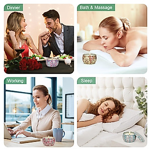 Scented Candles Gifts for Women 4 Pack Aromatherapy Candle Up to 90 Hours Home Scented Candles Set Soy Wax Candles for Christmas Day, Birthday, Mothers Day, Valentine's Day