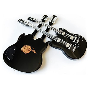 AXE HEAVEN Slash LP Standard Appetite Burst 1:4 Scale Mini Guitar Collectible