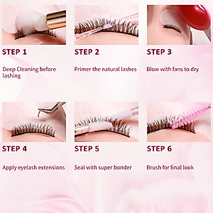 VEYES INC Lash Primer for Eyelash Extensions 15ml Professional Use Only Easy to Removes Proteins and Oils Increase Adhesive Bonding Power