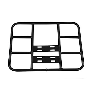 Food Delivery Box Rack Rear Grille 80kg Loading Seamless Steel Tube Universal for All types of Motorcycle Electric (Type 2 48/38)