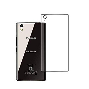 Puccy 2 Pack Back Screen Protector Film, compatible with Panasonic ELUGA Turbo TPU Guard Cover （ Not Tempered Glass/Not Front Screen Protectors）