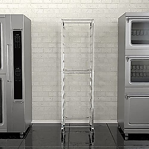 Krollen Industrial 12 Pan End Load Bun / Sheet Pan Rack - Unassembled
