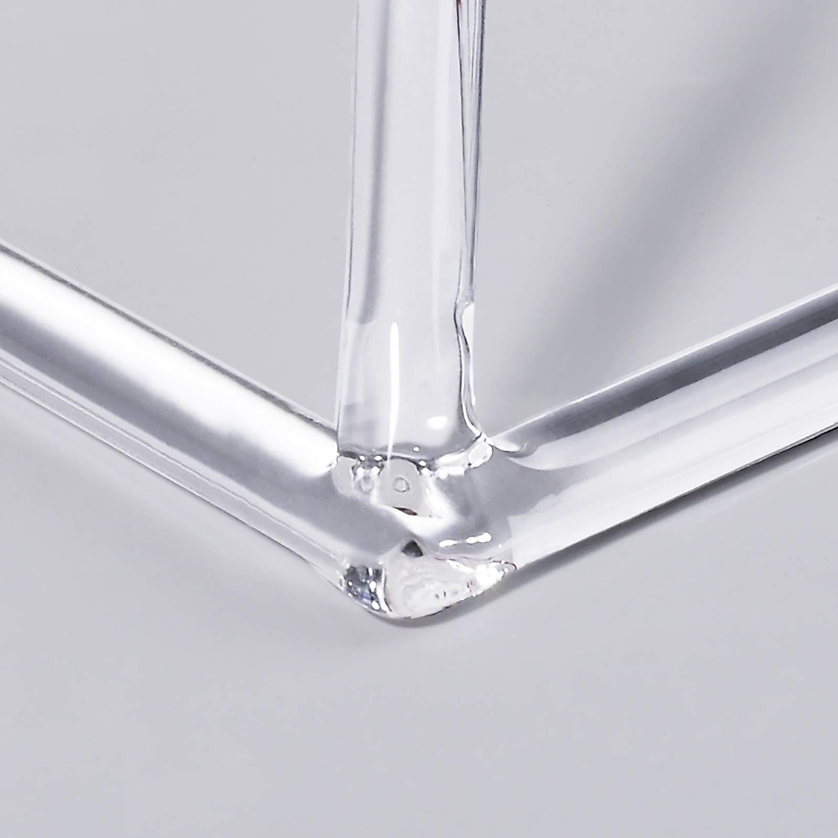 Set of 7 Perfect Healing Music Instrument Quartz Crystal Singing Pyramid 4"-10" with Free Suede Stick & Rubber Mallet