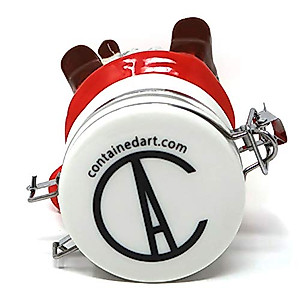 Smoking Gnome Porcelain Container (250mL/Large)