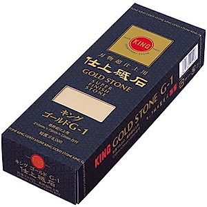 King Gold Finishing Whetstone G-1 Type 210 x 73 x 22 Grit Size: #8000 for Final Super Finish