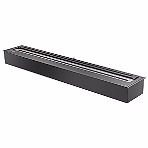 Bio Ethanol Ventless Fireplace Burner Insert - EB4800 Black | Ignis