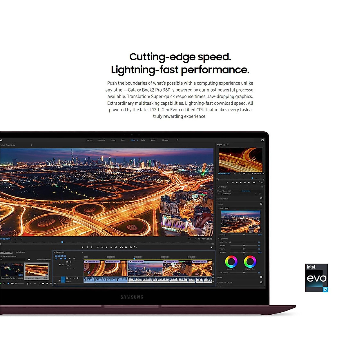 Samsung - Galaxy Book2 Pro 360 2-in-1 15.6” AMOLED Touch Screen Laptop - Intel 12th Gen Evo Core i7 1260P LPDDR5 Memory S Pen w/Mouse Pad – Silver (16GB RAM, 1TB PCIe SSD)