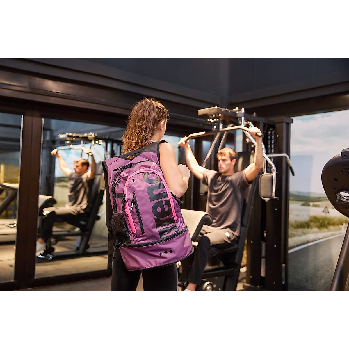 Arena Fastpack, Dark Smoke/Neon Yellow, ns