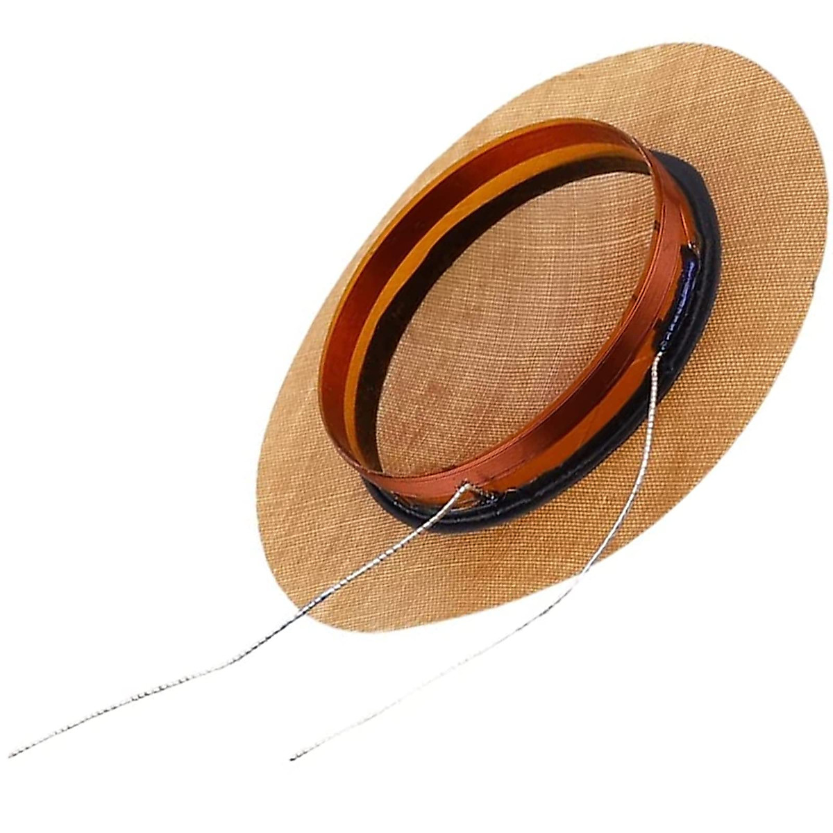 Heyiarbeit 25.5mm Tweeter Voice Coil Audio Speaker High Tone Silk Dome Tweeter Accessory for Audio Replacement 16Ohms 2Pcs