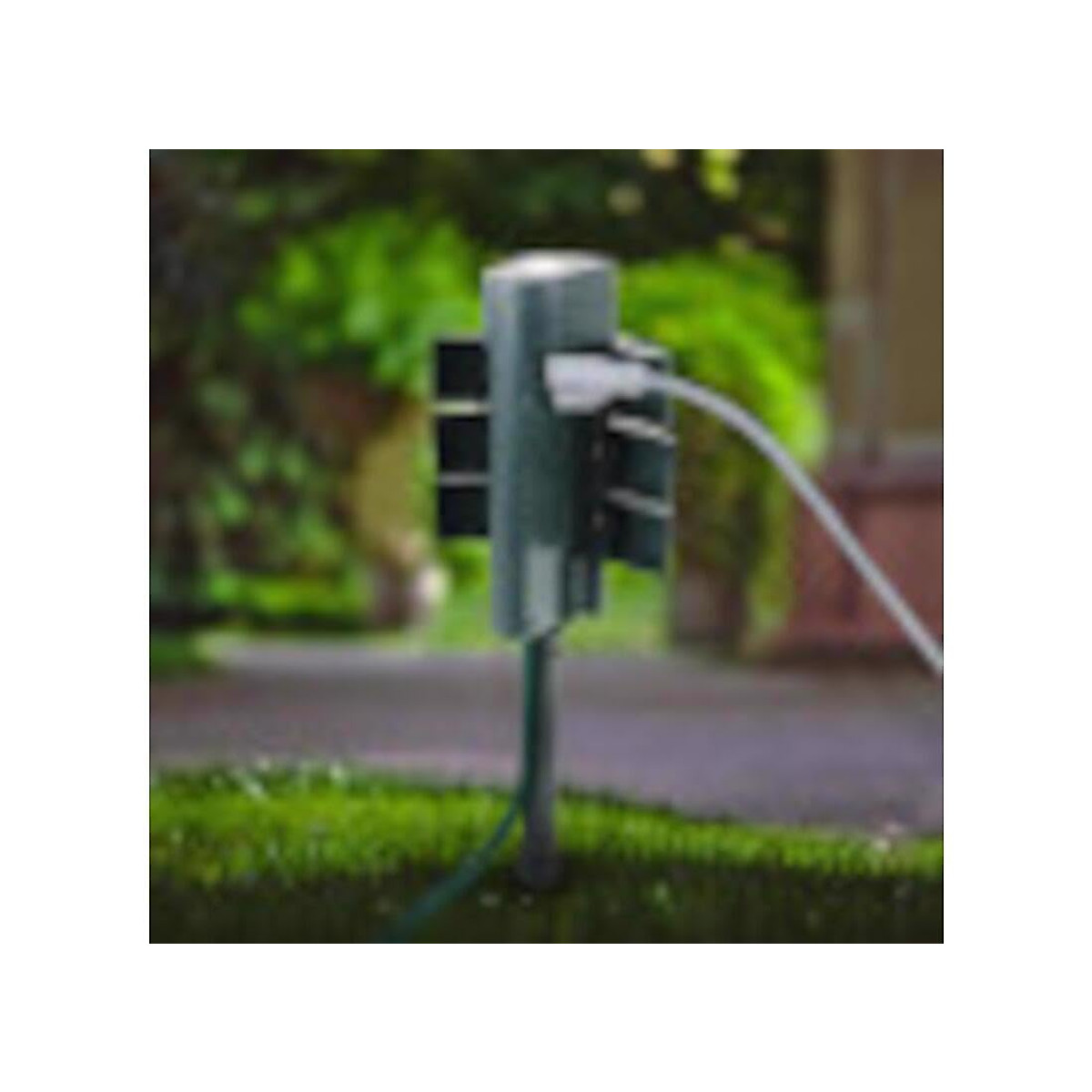 Feit Electric PLUG/WIFI/STK/WP Work with Alexa and Google Home, Feit App, No hub required, Remote Control From Anywhere 15 Amp Smart Outlets, Outdoor Yard, Green