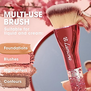 Blending Liquid Makeup Foundation Brush - Kabuki Contour Brush, Face Buffing Brush With Pro Quality Synthetic Dense Bristles For Stippling Mineral Cream, Powder, Blush