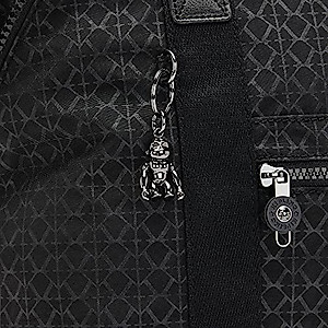 Kipling Art Medium Printed Tote Bag Signature Emb