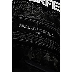 Karl Lagerfeld Paris Amour Crossbody Metallic Logo One Size