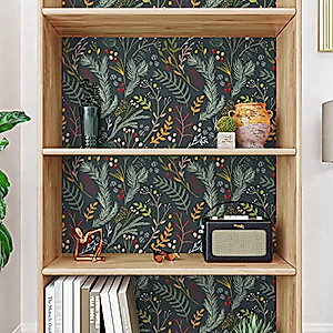 VaryPaper Peel and Stick Wallpaper - Vintage Floral Design