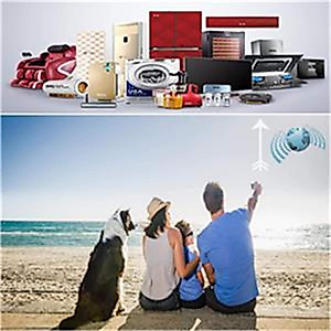 Xenon Smart Power Strip,WiFi Smart Multi Outlet Surge with 4-Outlet 4-USB with 5-Foot Cord, Work with Alexa and Google Home,Black