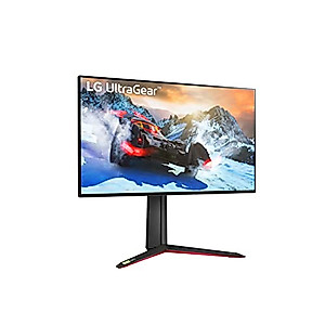 LG 27GP95R-B 27” Ultragear UHD (3840 x 2160) Nano IPS Gaming Monitor w/1ms Response Time & 144Hz Refresh Rate, NVIDIA G-SYNC Compatible & AMD FreeSync Pro, Adjustable Tilt, Height, Swivel & Pivot