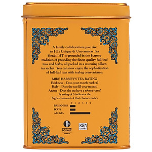 Harney & Sons HT Decaf Hot Cinnamon Tea, 20 Tea Sachets, 1.4 oz (40 g)