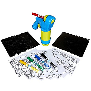 Crayola Mini Marker Sprayer, Marker Airbrush Kit, Gift for Kids, 7, 8, 9, 10