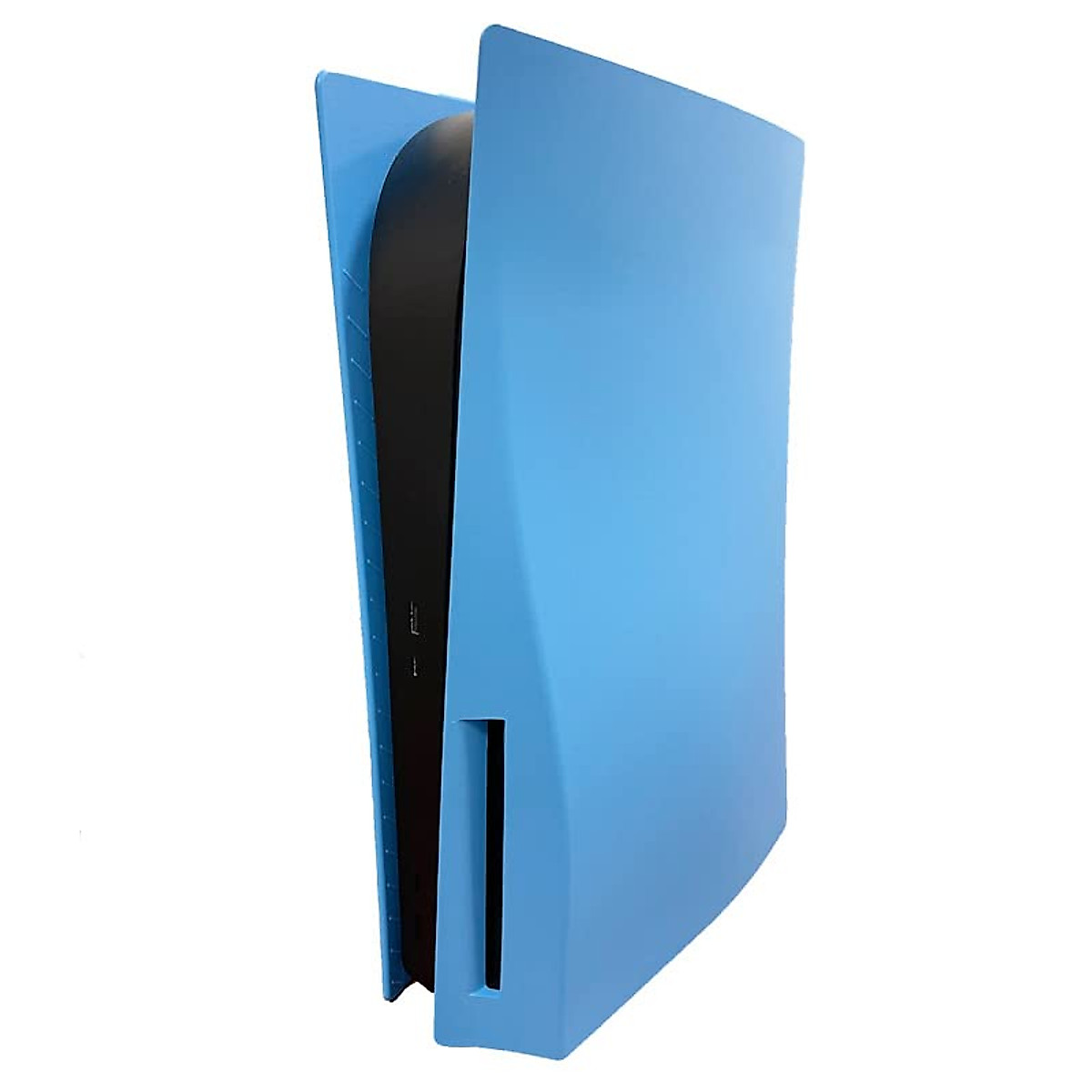 Gaming Console Faceplate Cover with Cat Grips for PS5 Disk Edition Skin Shell Skin Hard Protective Shell Blue